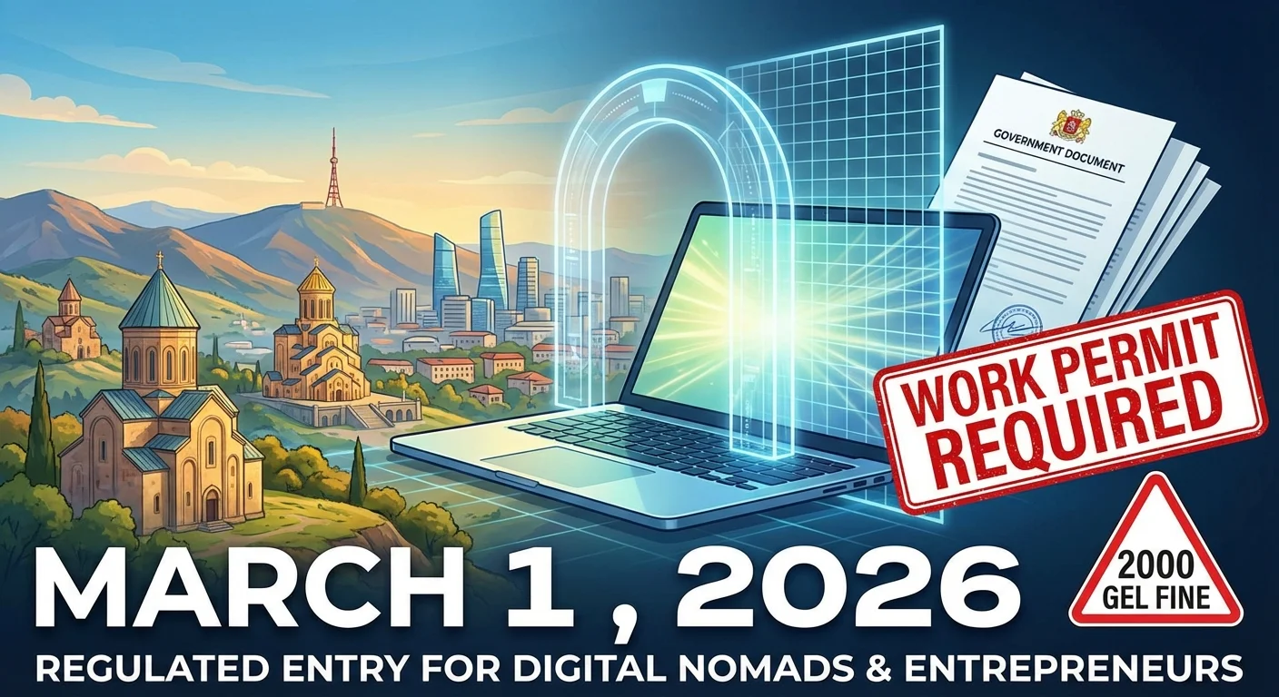 Georgia Digital Nomad Visa 2026 — New Requirements & Rules